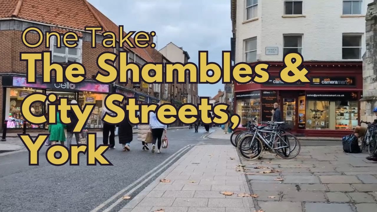 York, England – From the Backstreets to The Shambles - YouTube