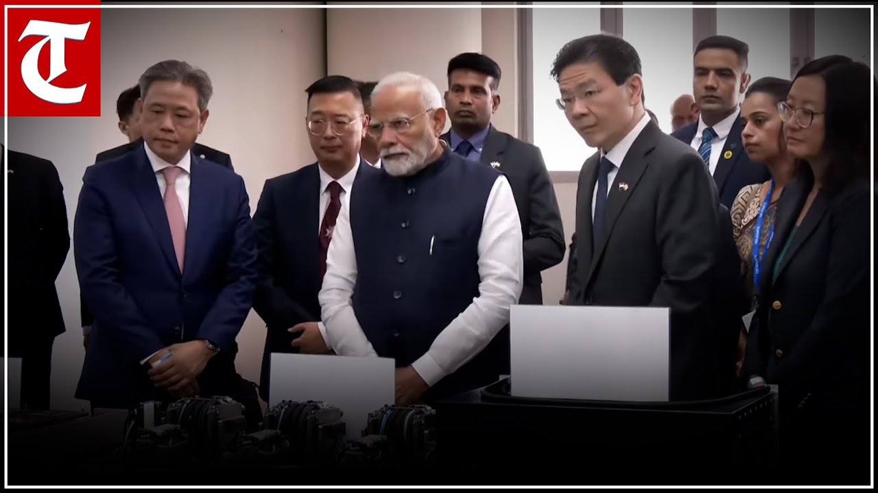 LIVE: PM Modi, PM Wong visit AEM Holdings Ltd. facility in Singapore ...