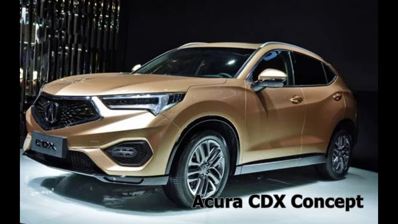 New 2017 Acura CDX Concept_ Luxury And Elegance Design - YouTube