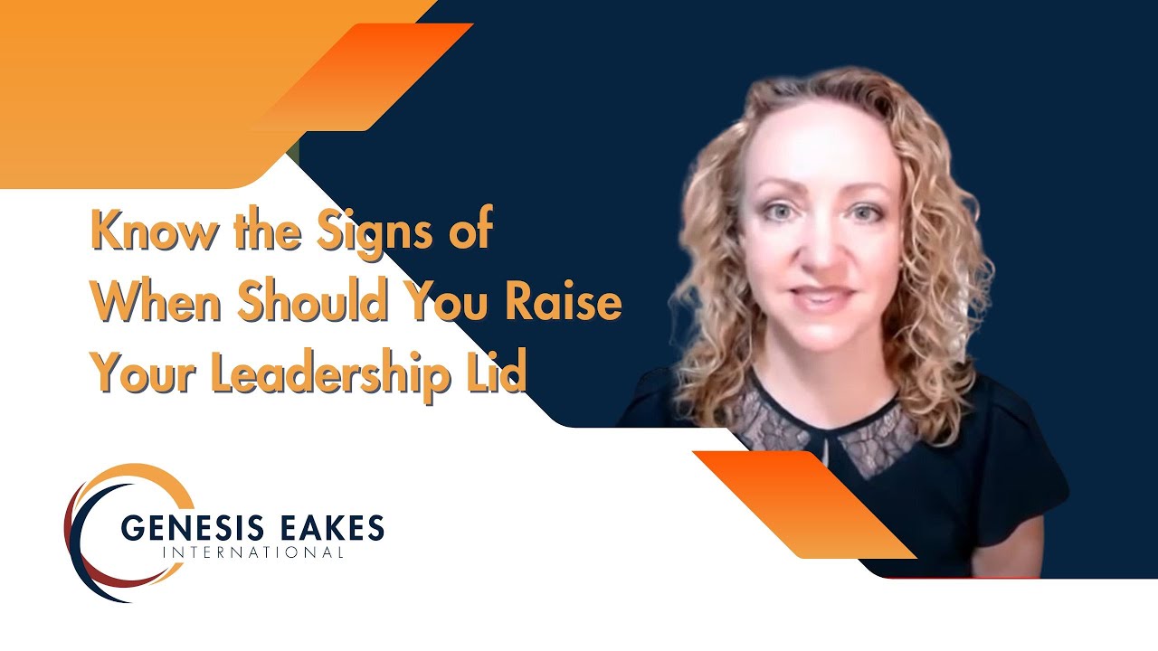 Know the Signs of When Should You Raise Your Leadership Lid - YouTube