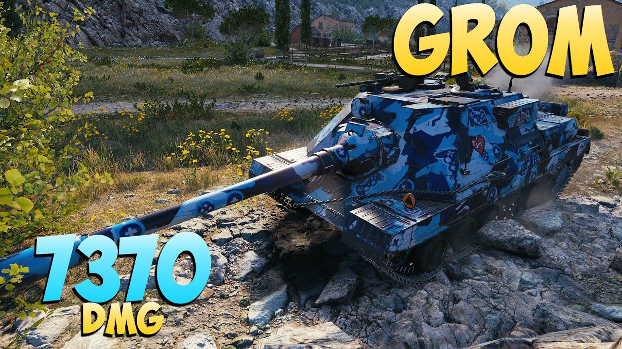 Grom - 7 Kills 7.3K DMG - Leading! - World Of Tanks - YouTube