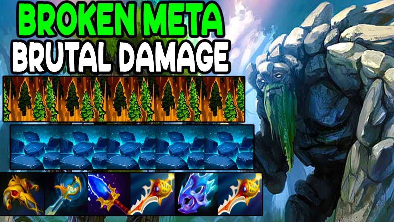 BROKEN META - BRUTAL PHYSICAL DAMAGE - INTENSE CARRY TINY - DOTA 2 ...