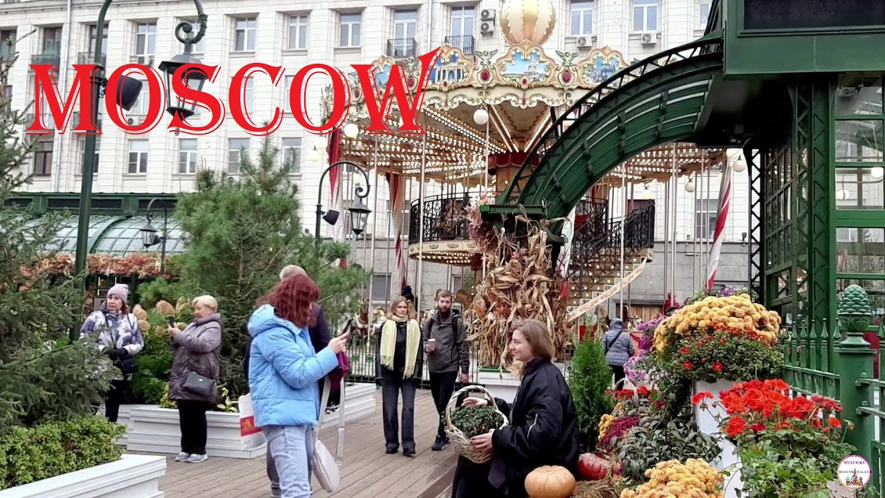 Beautiful Moscow | Autumn Walking Tour | City Life - YouTube