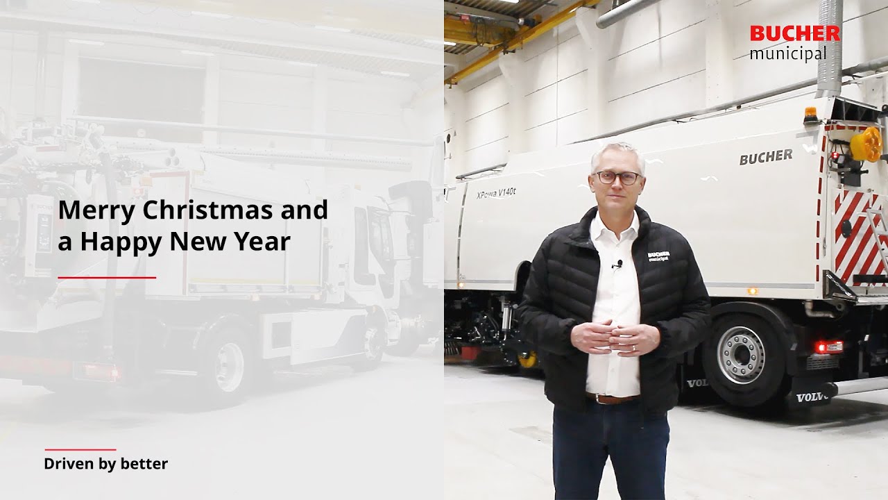 Season's Greeting from Bucher Municipal in Denmark - YouTube