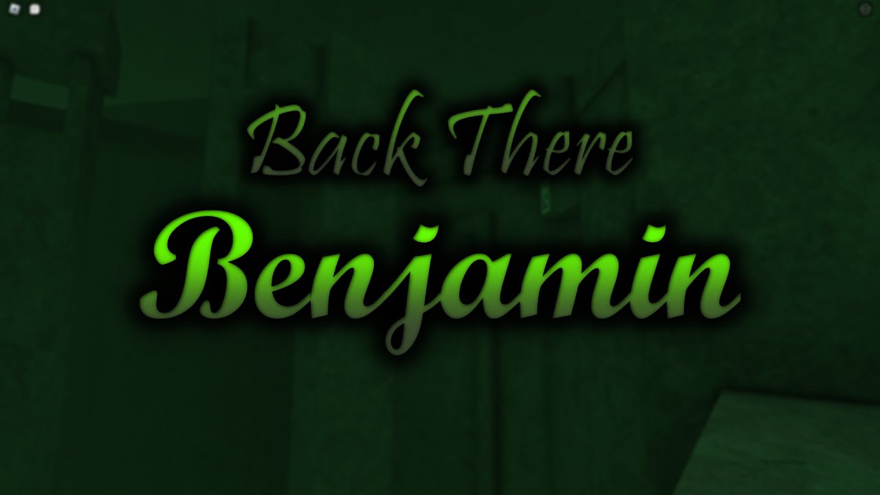 Back There Benjamin // Tier 18 Obby // by Undistanced - YouTube