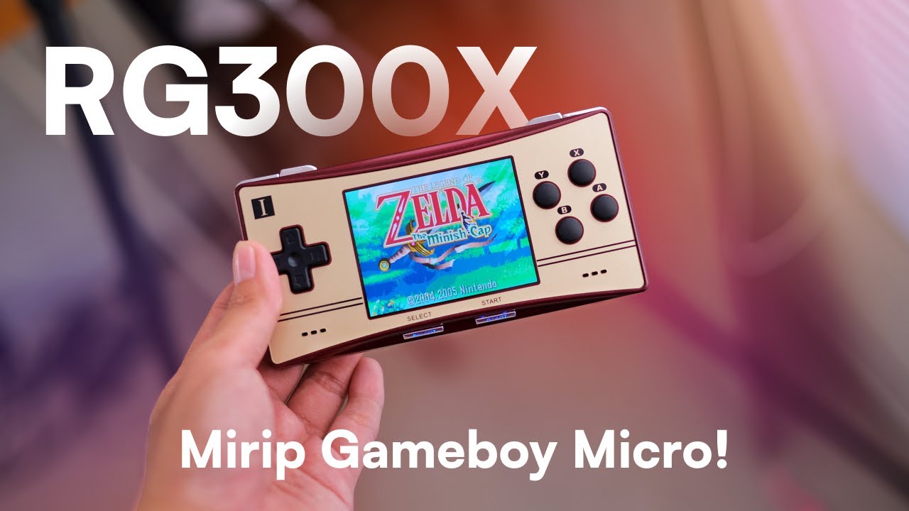 REVIEW Anbernic RG300X - Udah langka banget ini handheld - YouTube