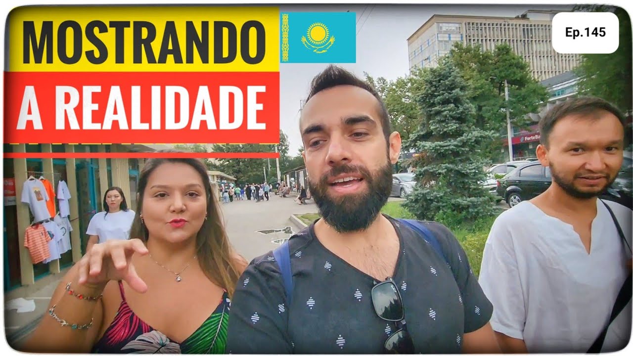 Conhecendo a MAIOR CIDADE do Cazaquistão com um NATIVO! - YouTube