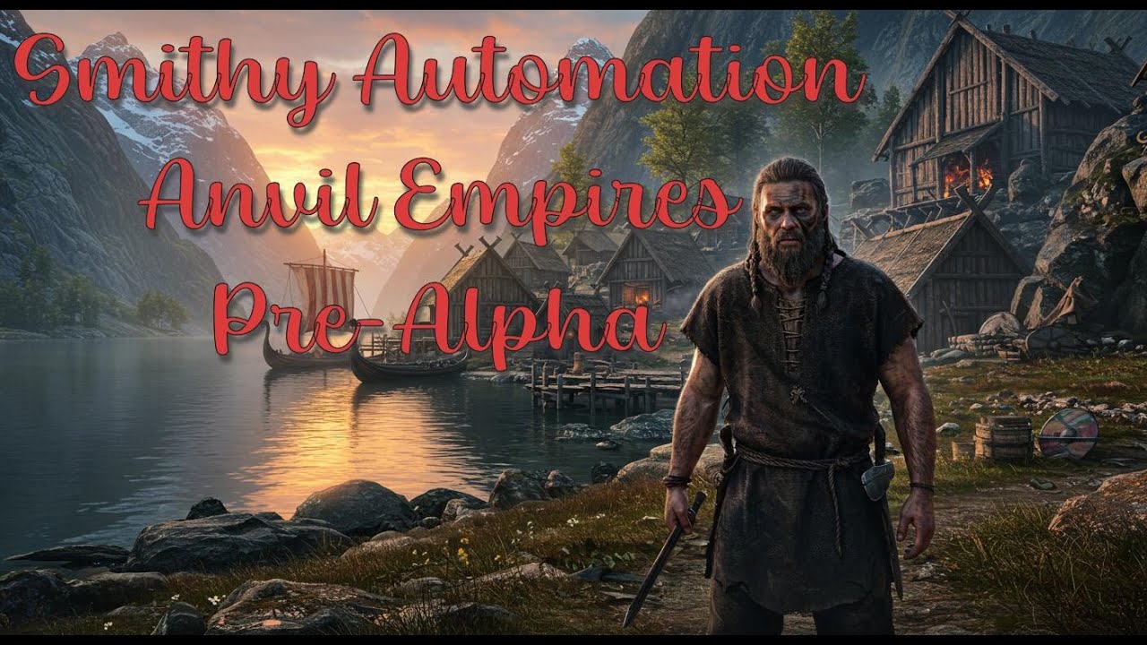 Smithy Automation - Anvil Empires - Pre-Alpha - 04 - YouTube