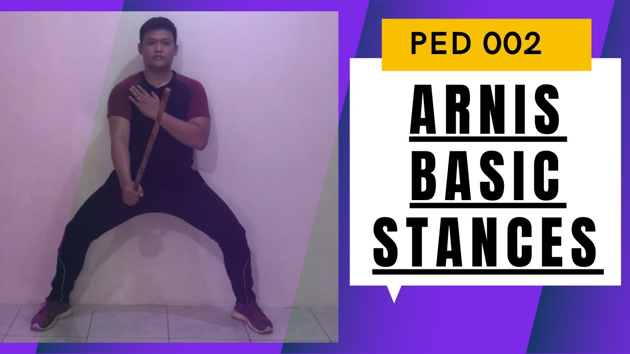 BASIC STANCES IN ARNIS - YouTube