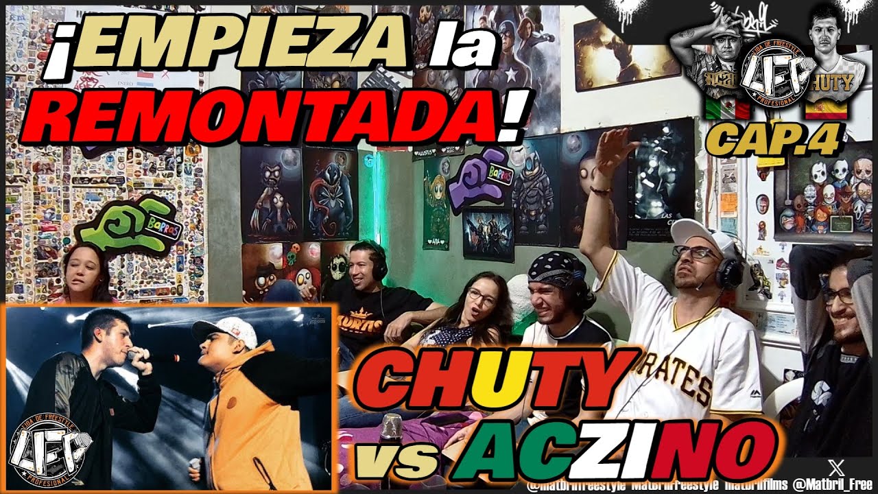 👿😇CAP.4 COLOMBIANOS REACCIONAN a CHUTY vs ACZINO - ¡EMPIEZA la ...
