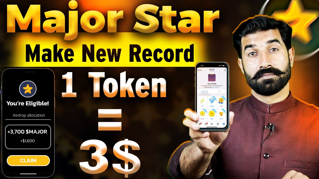 Major Star Make New Record, 1 Token = 3$ | Major Coin Price | Major ...