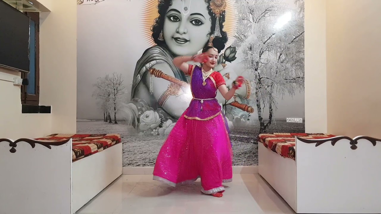 "krishna bhajan" ||pure classical kathak dance|| Choreography Renu ...