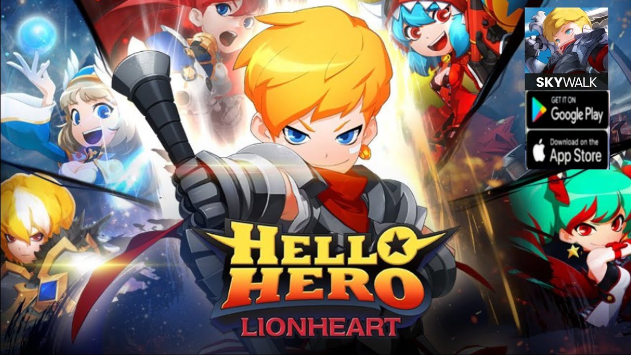Hello Hero: Lionheart AFK Gameplay - RPG Game Android iOS - YouTube