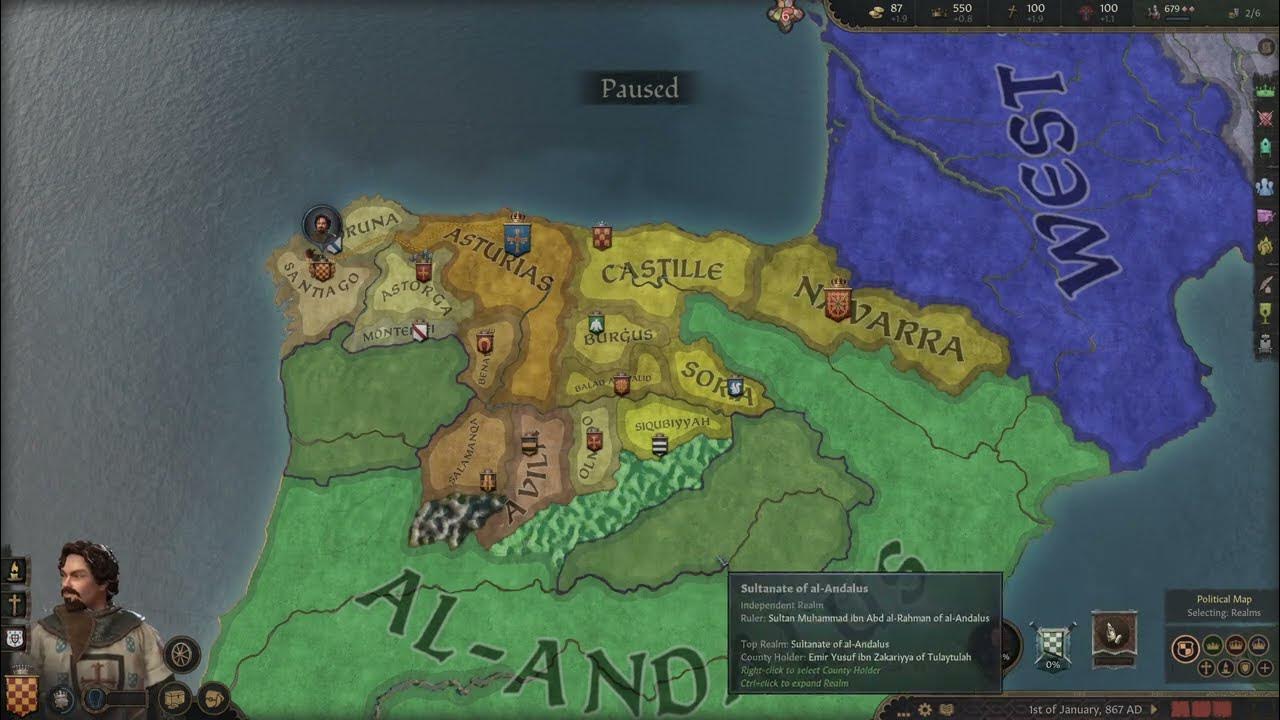 Crusader Kings 3 2024 | Santiago 867 | Intro - YouTube
