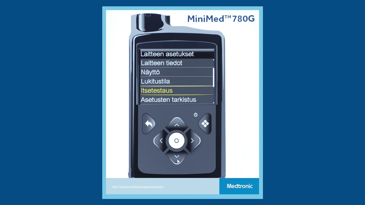 Medtronic MiniMed™ 780G -järjestelmän tekninen käyttöönotto – Laitteen ...