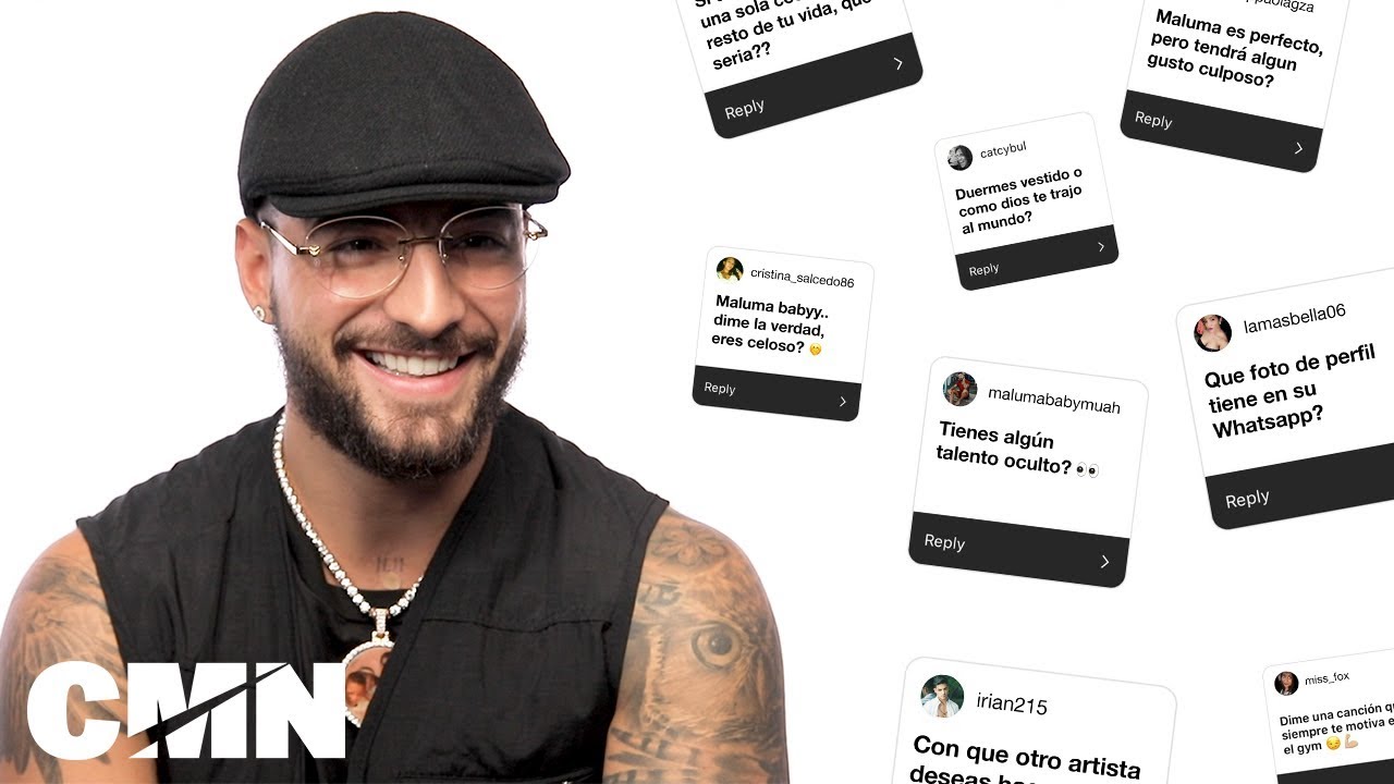 Maluma Responde las Preguntas de Fans en Instagram | CMN | Entrevista ...