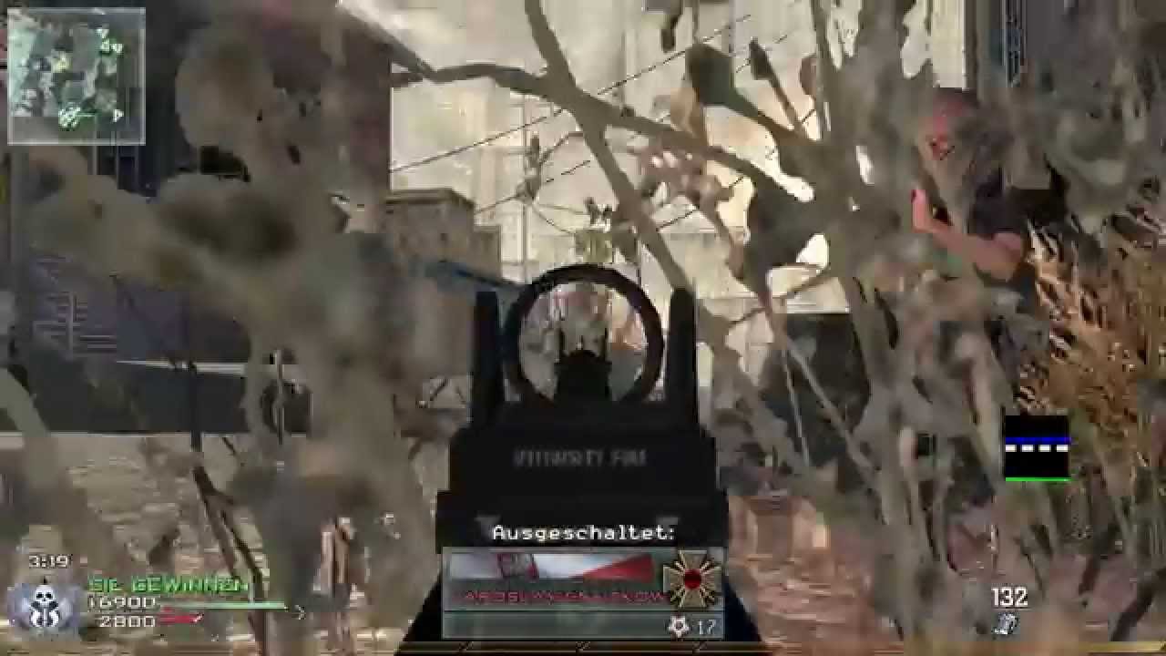 Call of Duty MW2 Quarry - TDM TAR-21 silenced PC Gameplay - YouTube