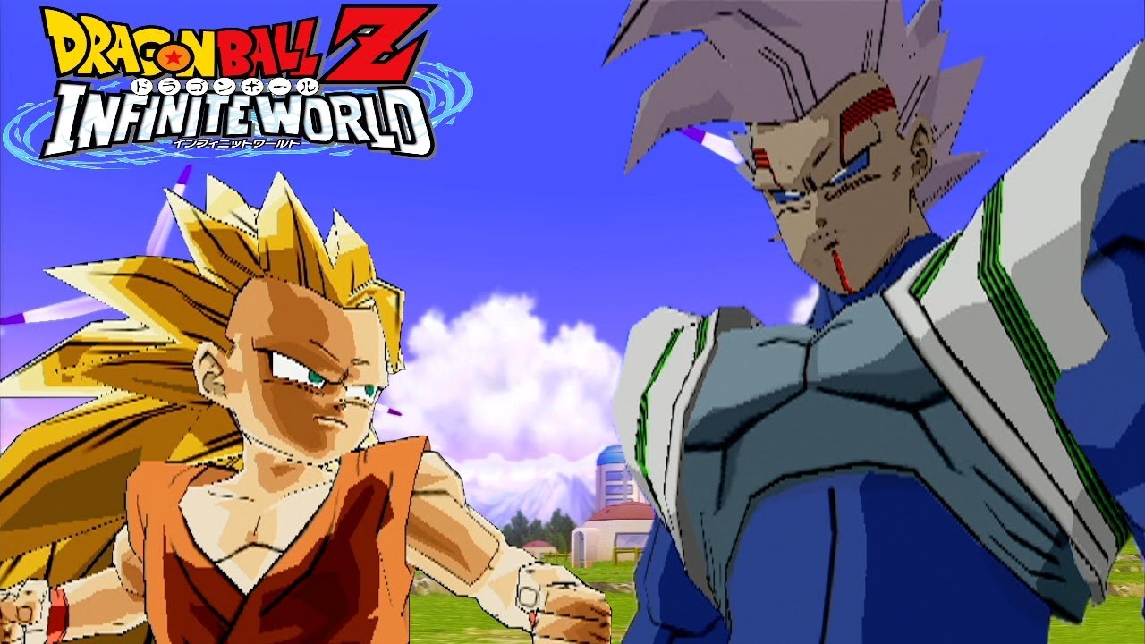 DBZ Infinite World SSJ3 Goku (GT) vs Baby Vegeta - YouTube