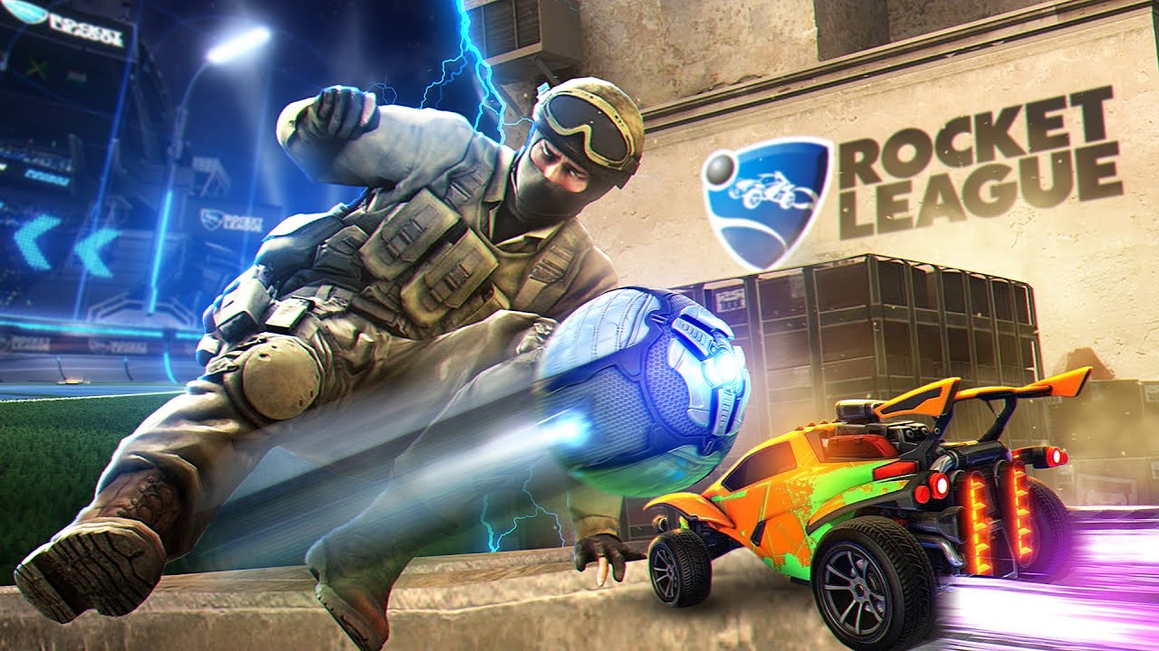 PLAYING ROCKET LEAGUE IN COUNTER STRIKE - YouTube