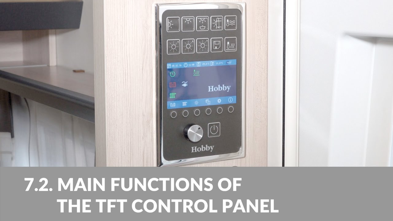 7.2. Main functions of the TFT control panel - YouTube