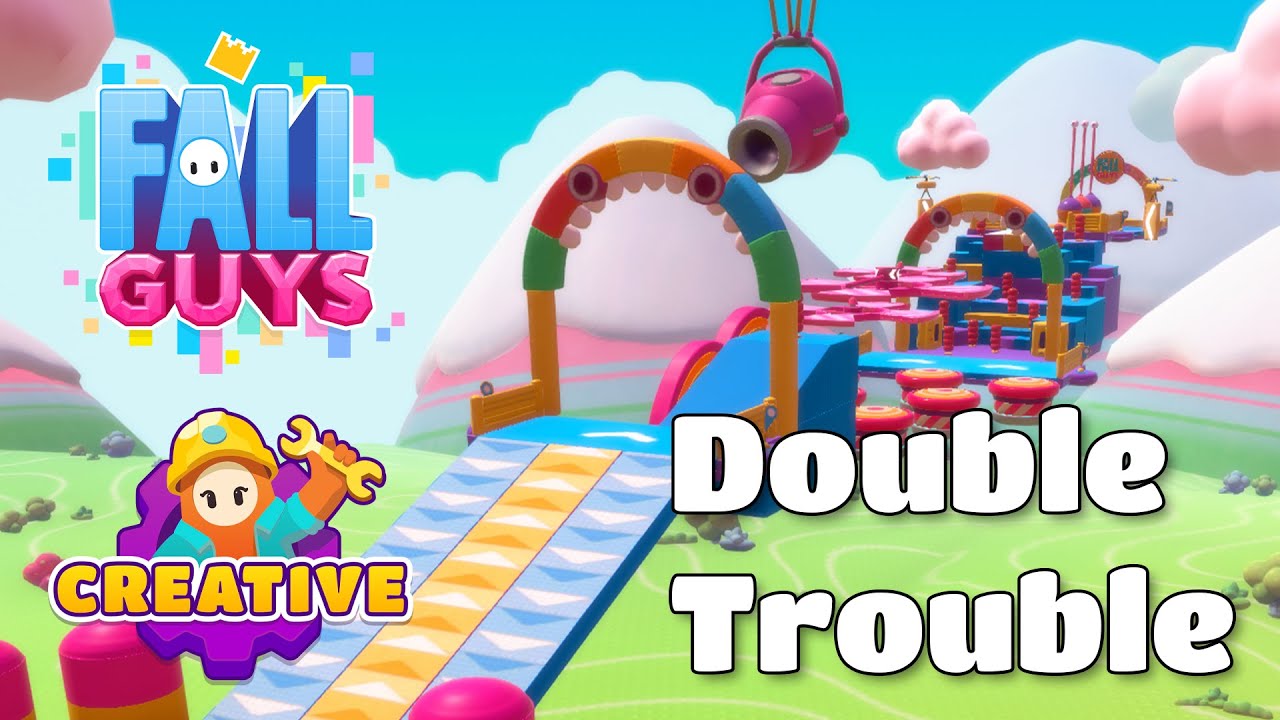 Double Trouble! | Fall Guys Creative Level - YouTube