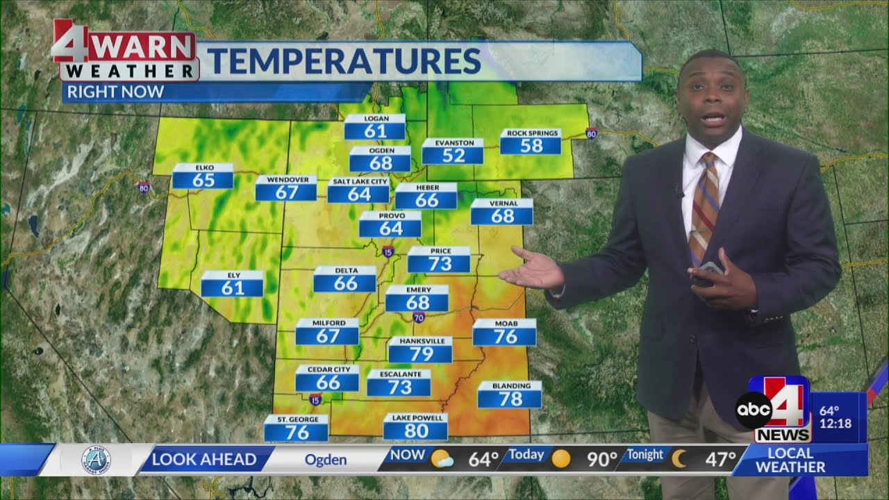 Gradual warming trend this week - YouTube