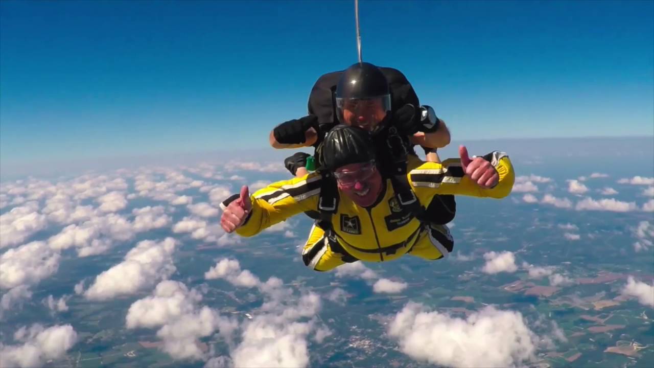 Skydiving with the U.S. Army Golden Knights - YouTube