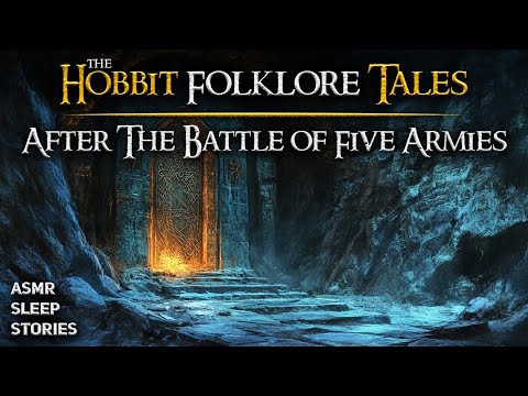Hobbit Folklore Tales : What Happened after The battle of five Armies | A Cozy ASMR Sleep Story