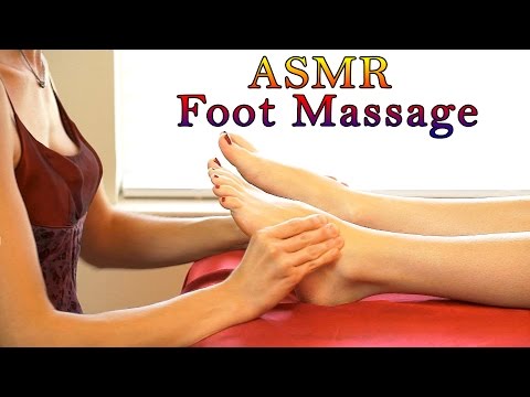 Relaxing ASMR Massage  4 , Softly Spoken & Gentle Whisper Full Body Massage, Foot Massage