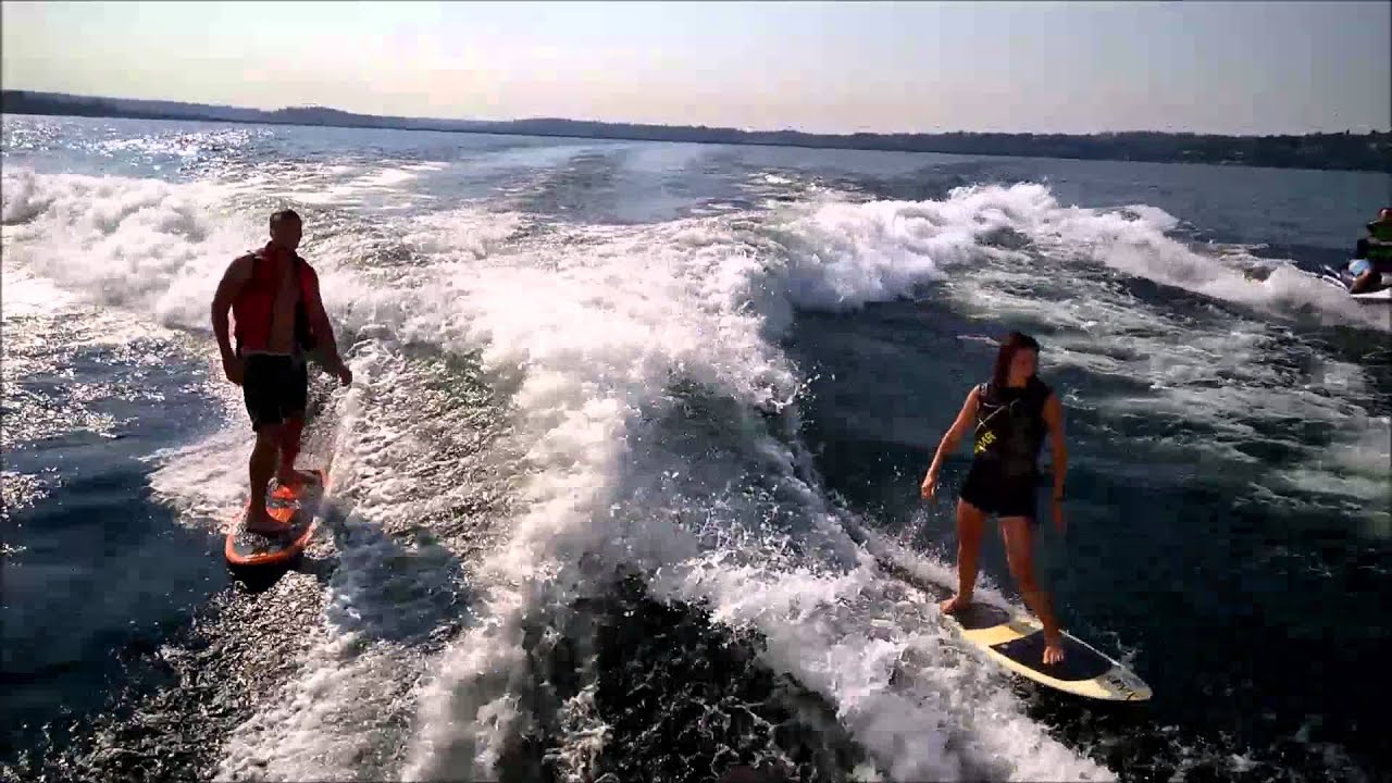 Baxter's Break Yacht Surfing Sept 2014 - YouTube
