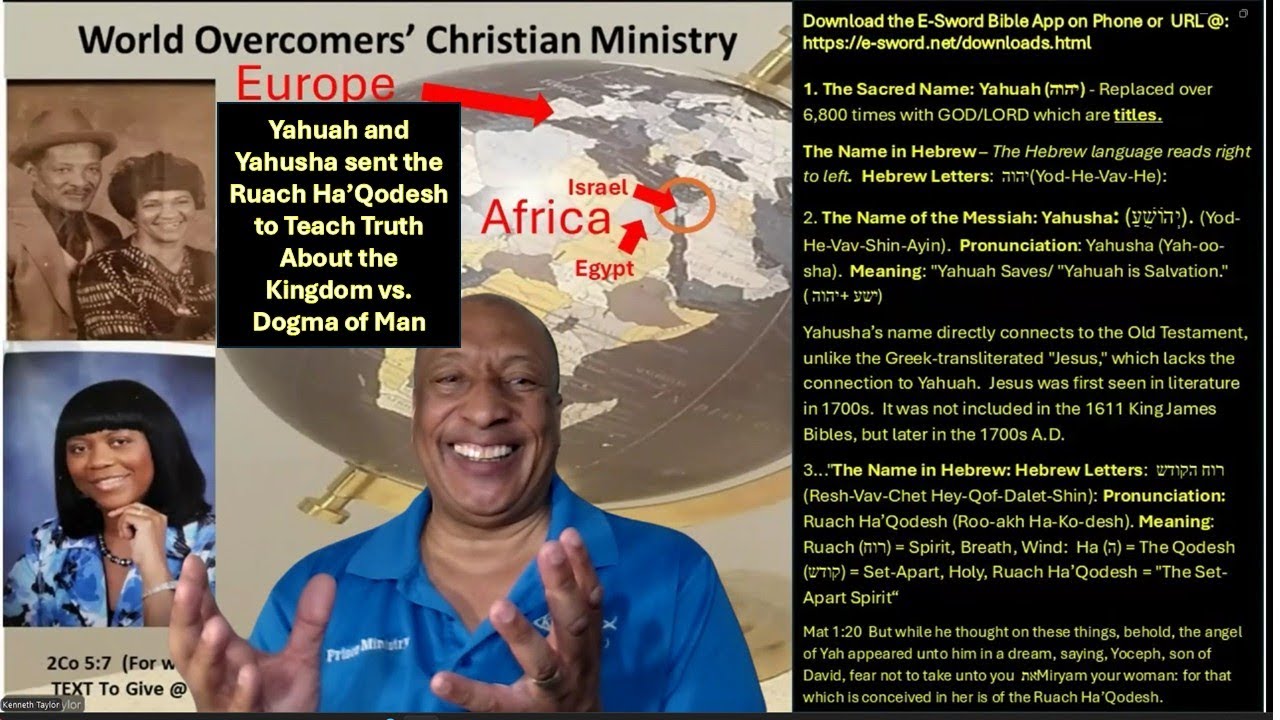 Yahuah and Yahusha sent the Ruach Ha’Qodesh to Teach Truth About the ...