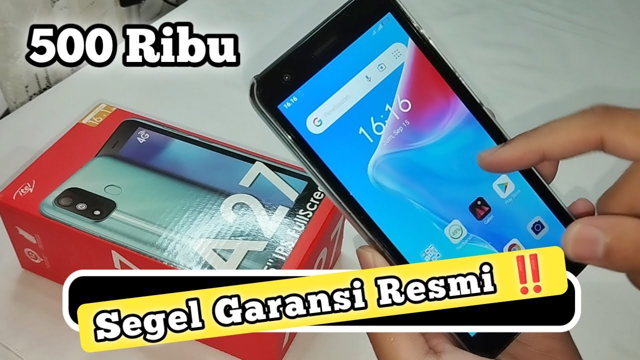 Cuma 500 Ribuan ‼️ Garansi Resmi Unboxing iTel A27 HP Android Termurah ...