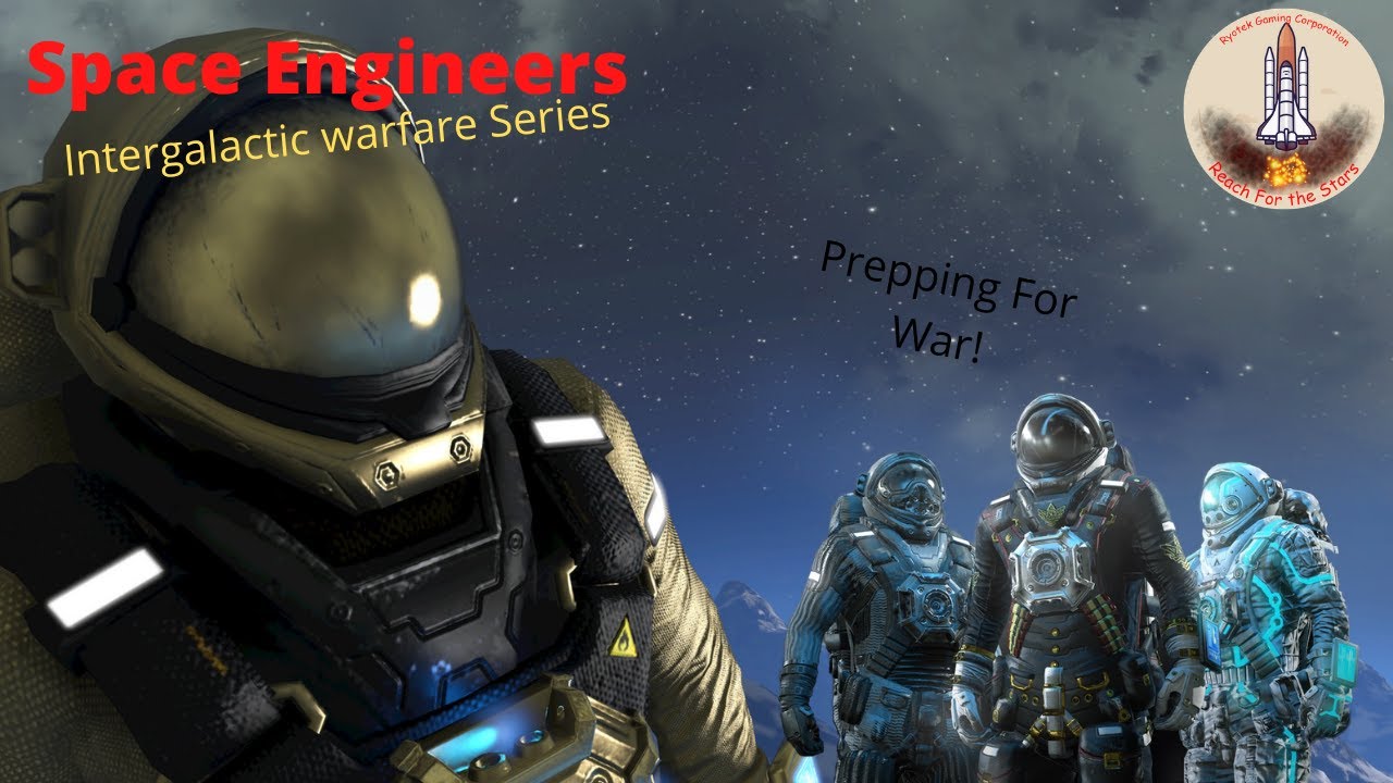 Space Engineers Intergalactic warfare Stream #PvPvE #Survival #PvP # ...