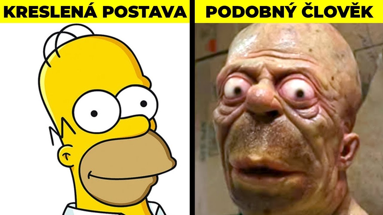 TOP 5 Lidé, Kteří Vypadají Jako Kreslené Postavy - YouTube