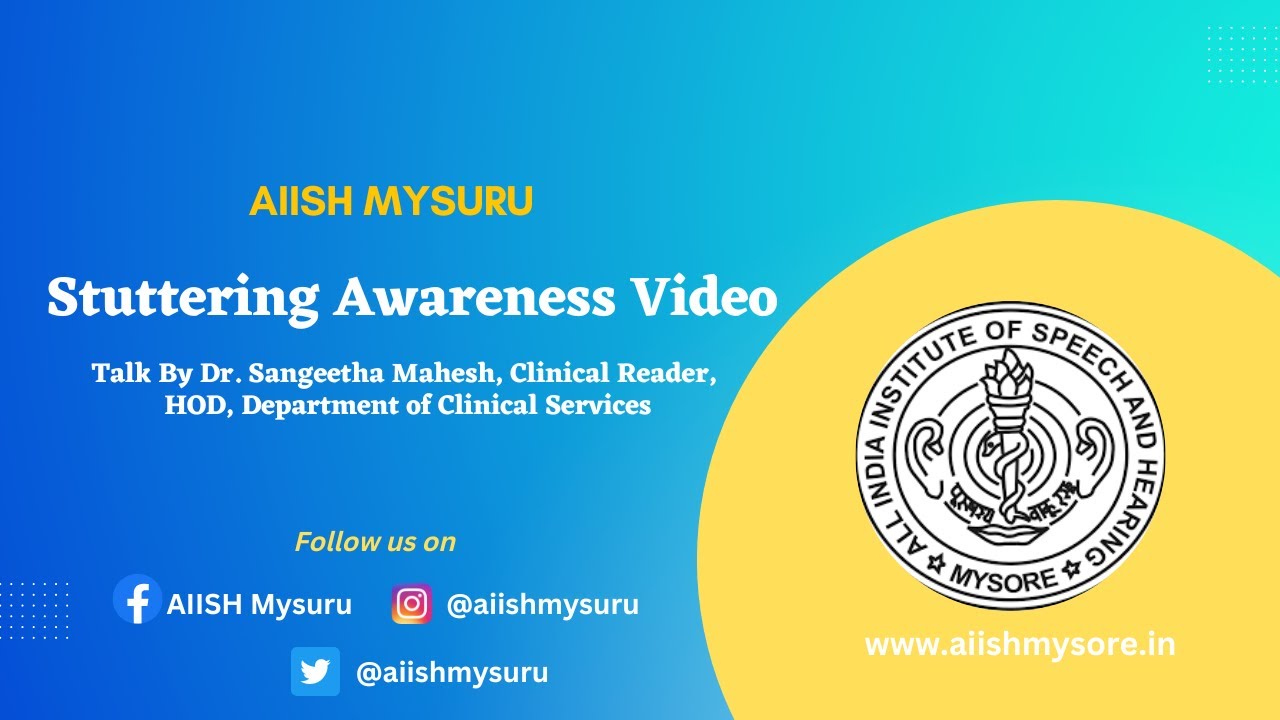 Stuttering Awareness Video - YouTube