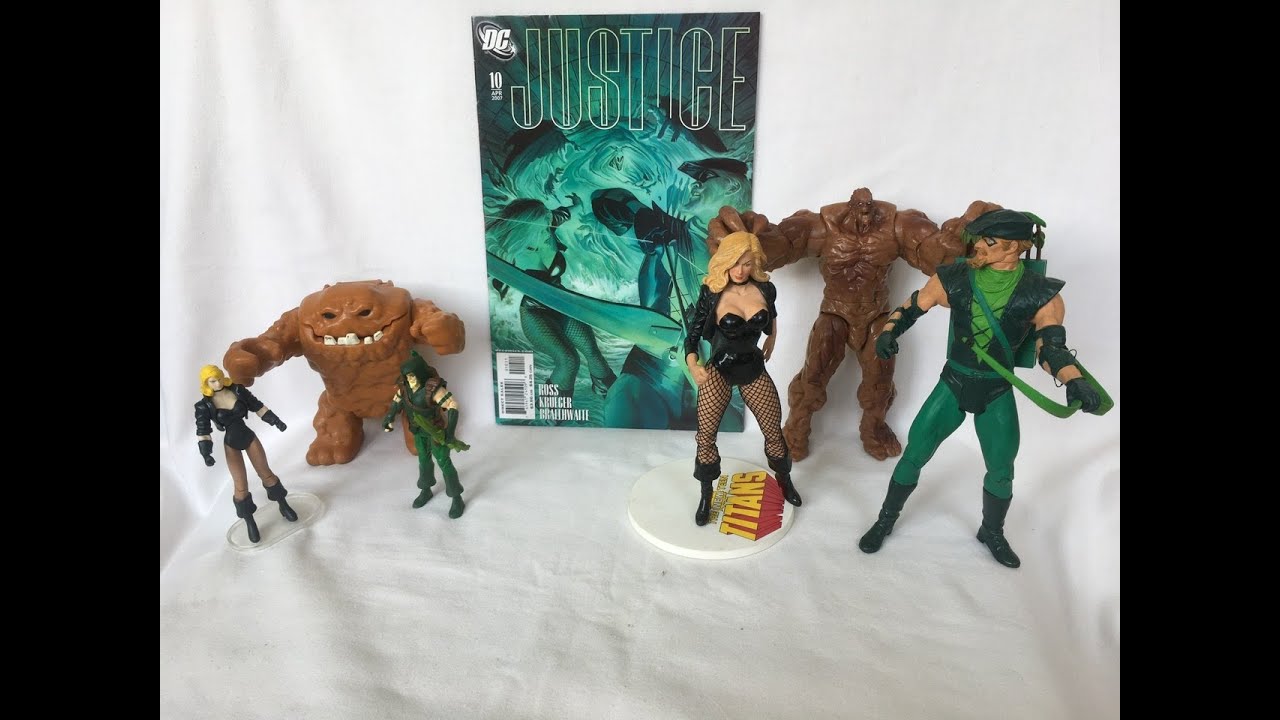 Green Arrow, Black Canary and Clayface: Recreating Justice no. 10 by ...