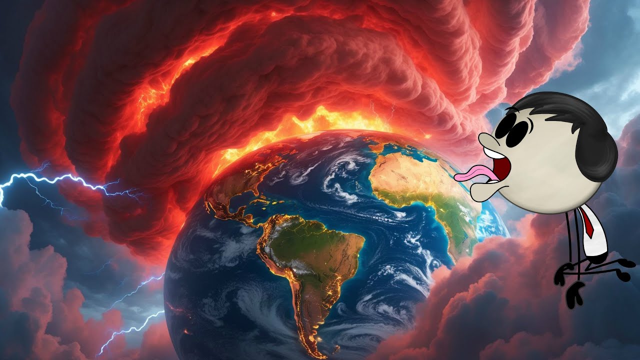 What if Earth had Jupiter’s Great Red Spot? | #aumsum #kids #education ...