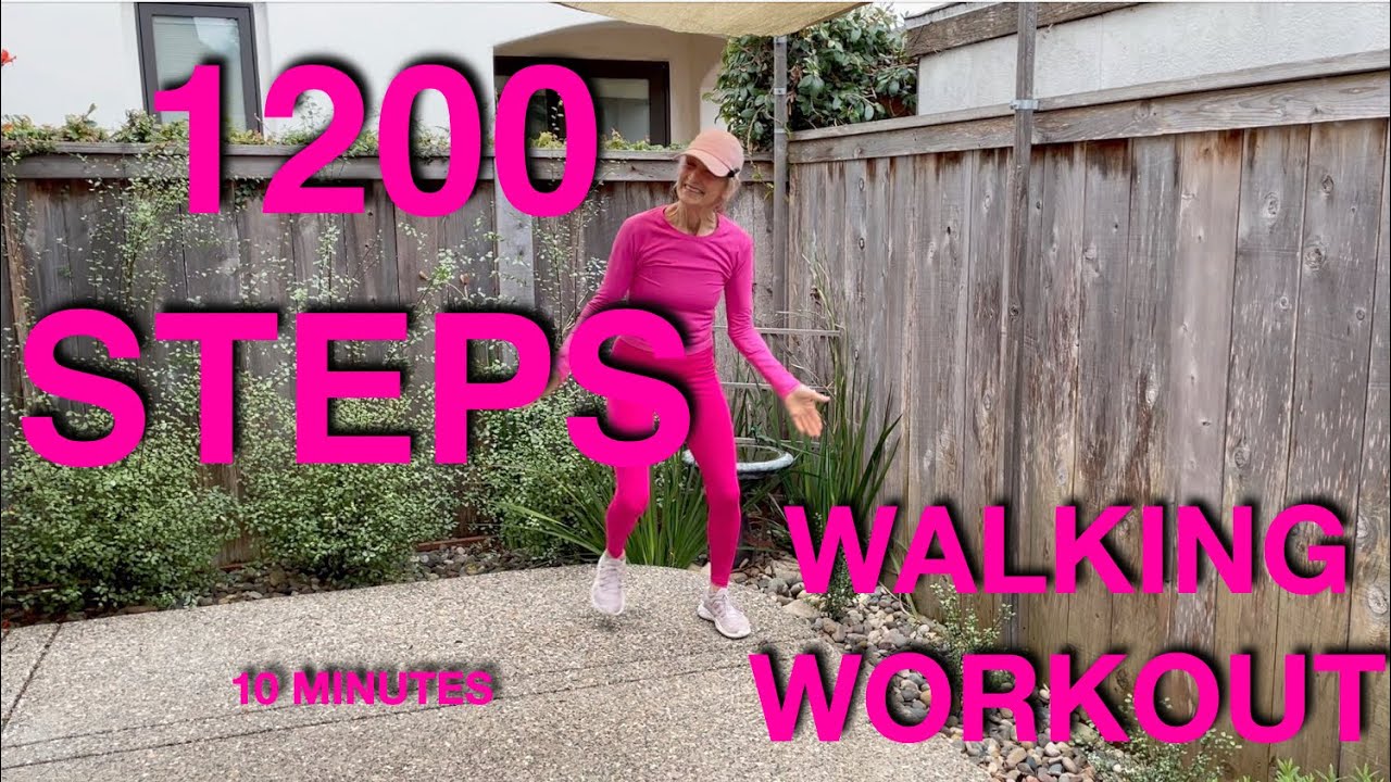 1200 STEPS WALKING WORKOUT - YouTube