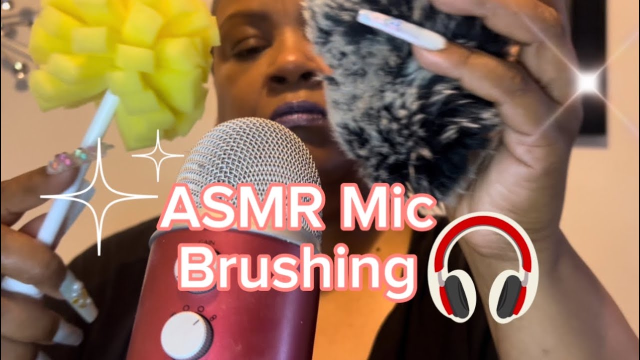 ASMR| MIC BRUSHING SOUNDS| RELAXATION - YouTube