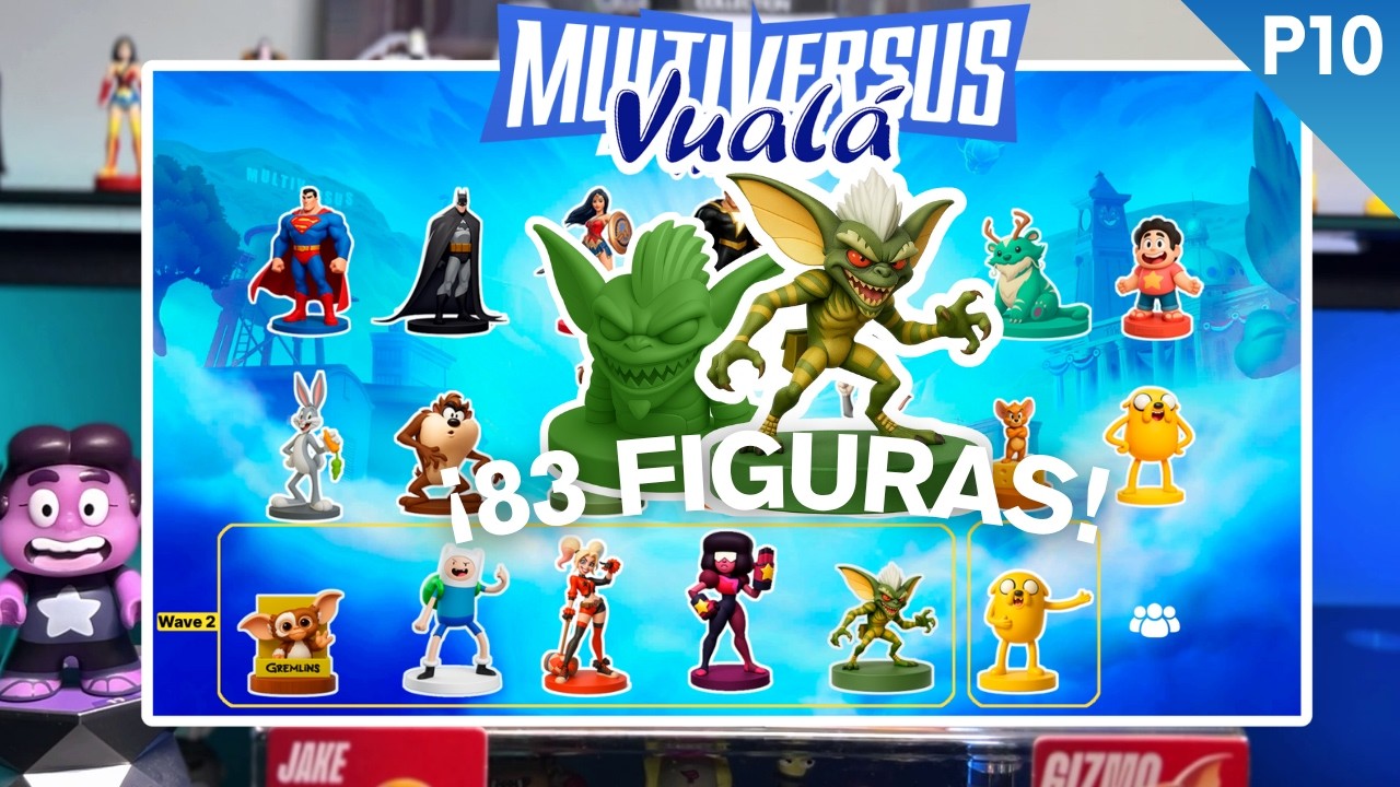 ¡SE REVELAN LAS 83 FIGURAS de la Colección Multiversus VUALÁ! 🔥 ...
