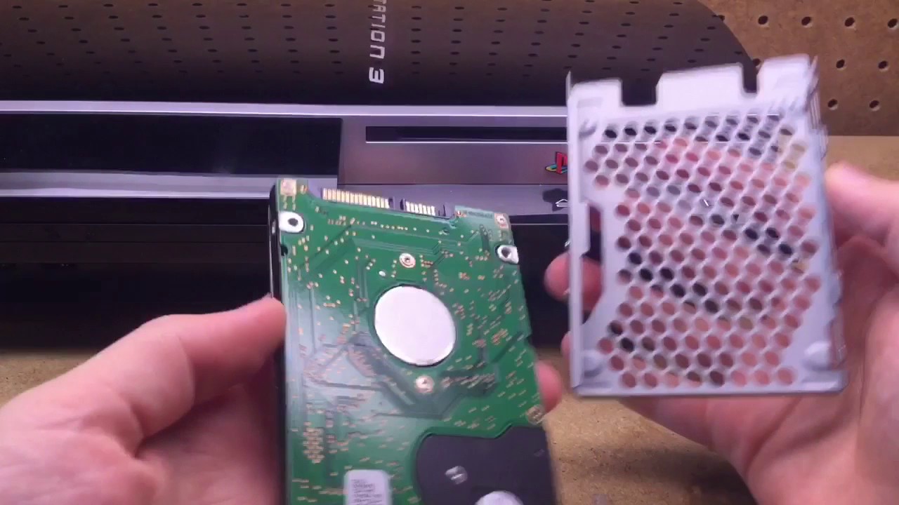 How to replace the PS3 Hard Drive - YouTube