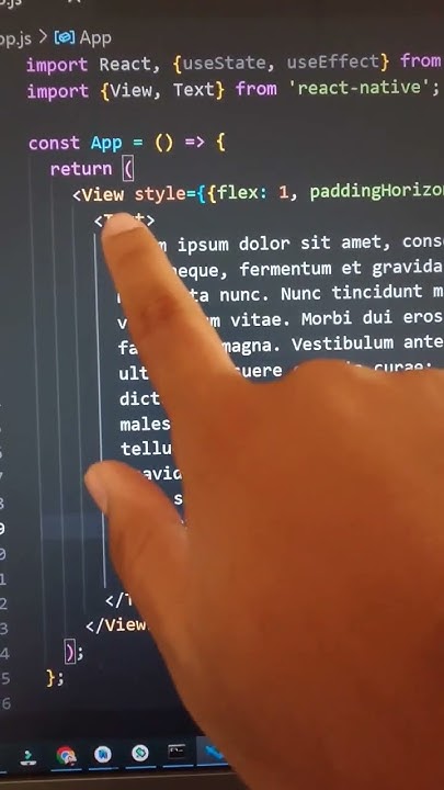 Cara membuat fitur readmore di react native #ReactNative #pemrograman ...