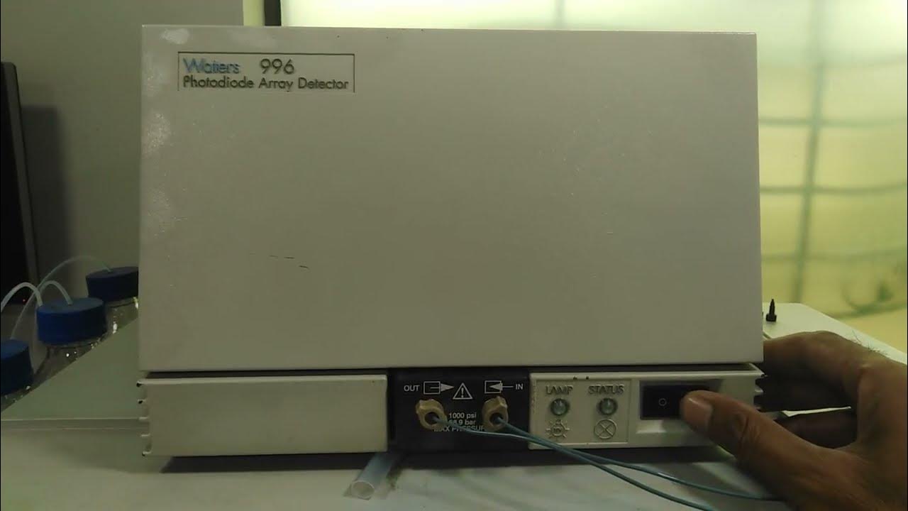 How To Check PDA detector Internel Tests - YouTube