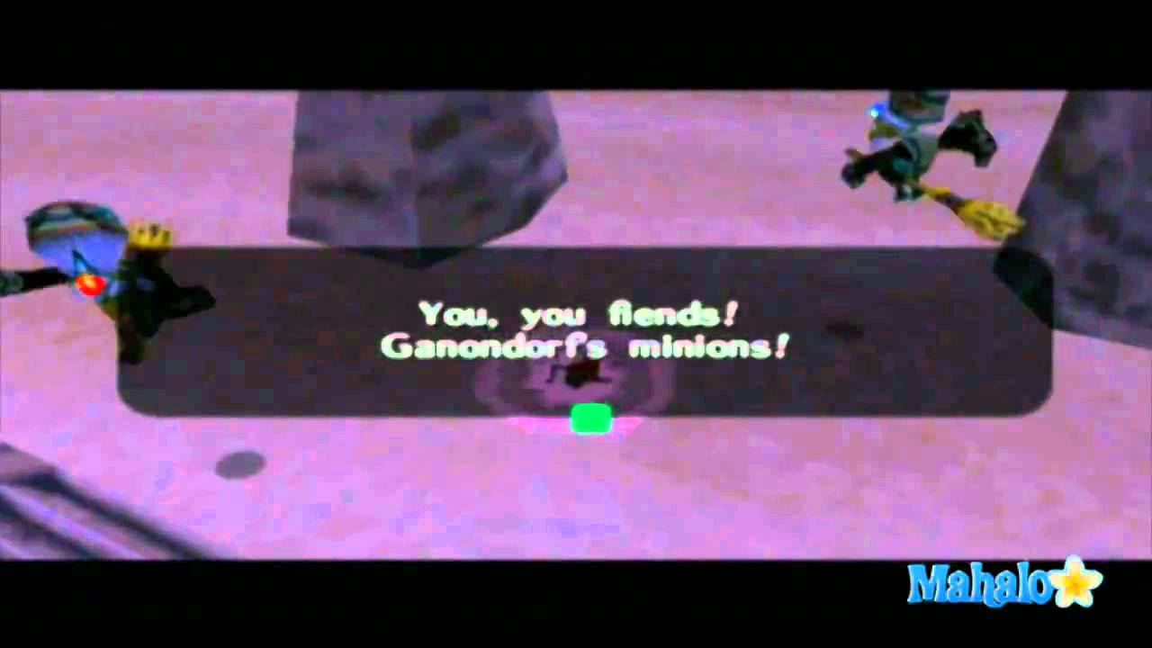 Legend of Zelda: Ocarina of Time Walkthrough - Silver Gauntlets - YouTube