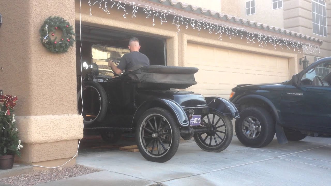 1920 Model T - starting of engine and driving video 1 of 2 - YouTube