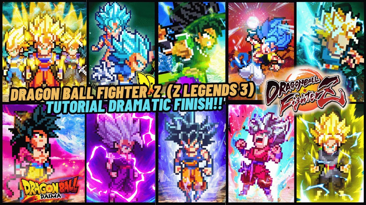 DRAGON BALL FIGHTER Z Pixel Mobile Android Offline - (Z LEGENDS 3 ...