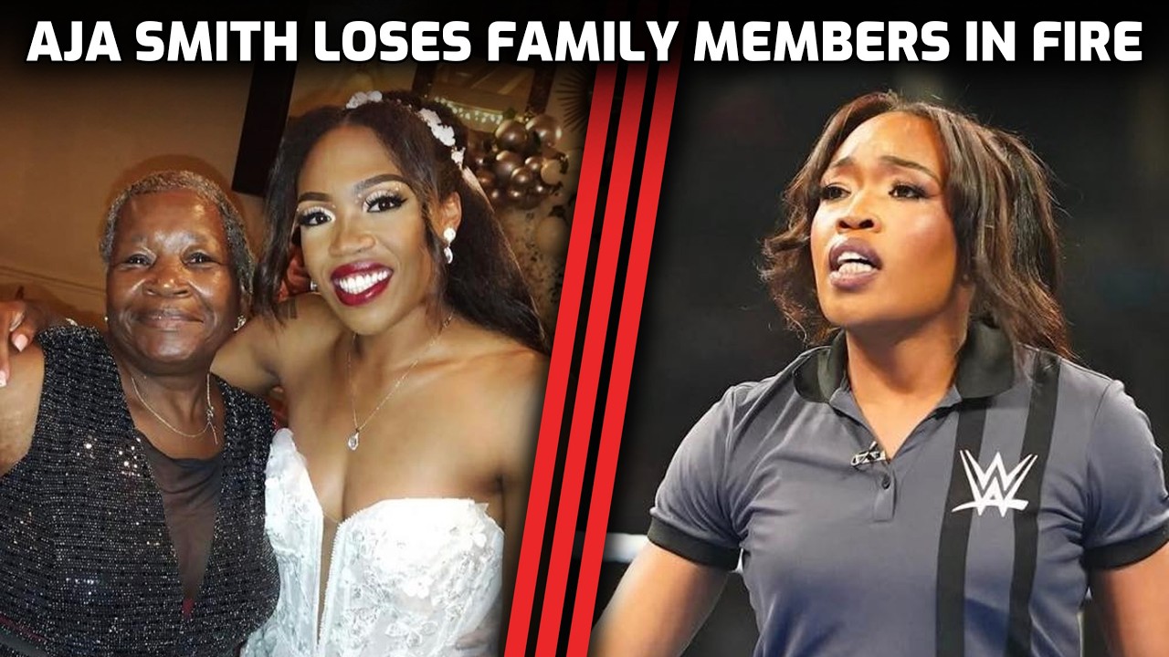 WWE referee Aja Smith loses family members in fire, GoFundMe launched ...