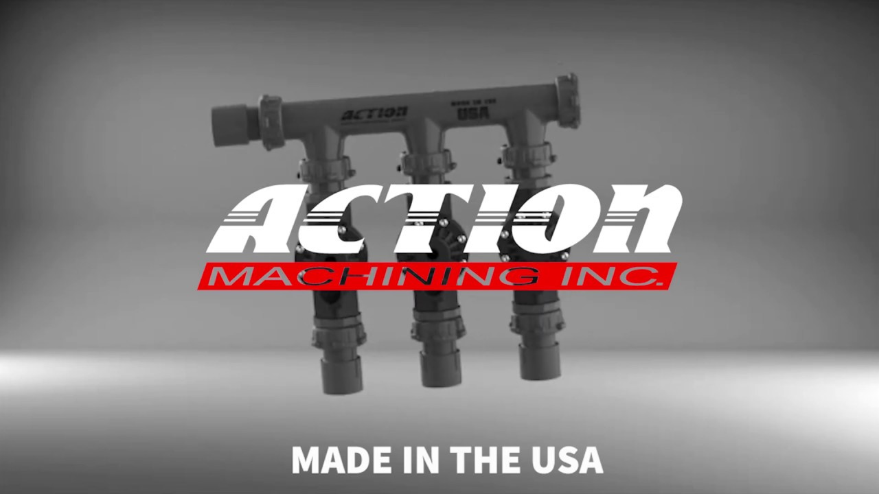 Action Machining, Inc. | Heavy Duty Irrigation Manifold Systems - YouTube