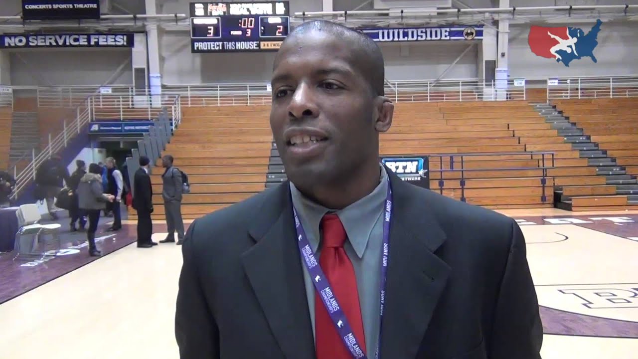 Maryland Head Coach Kerry McCoy at Midlands Championships - YouTube