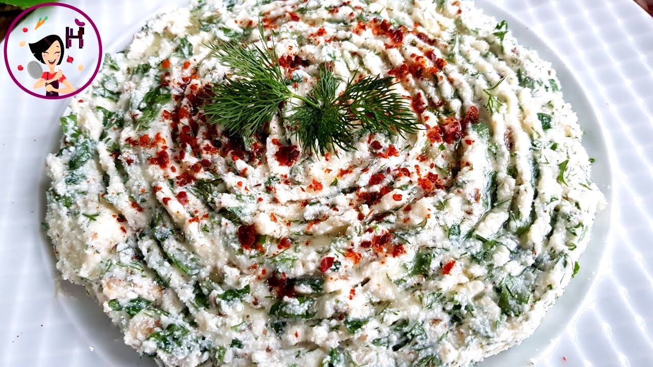 😋😋😋 MEZE TARİFİ... GİRİT EZMESİ TARİFİ 😊😊😊 - YouTube